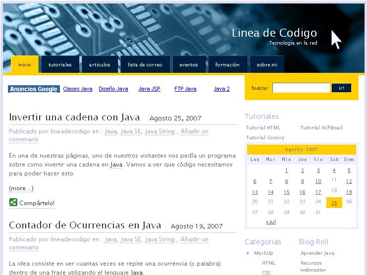 Linea de Código - Víctor Cuervo